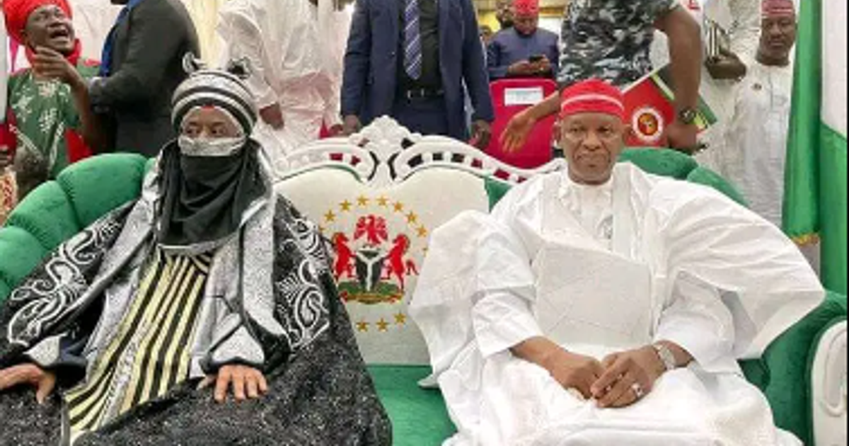 Sunusi restored to his rightful position to lead - Yusuf reinstates ...