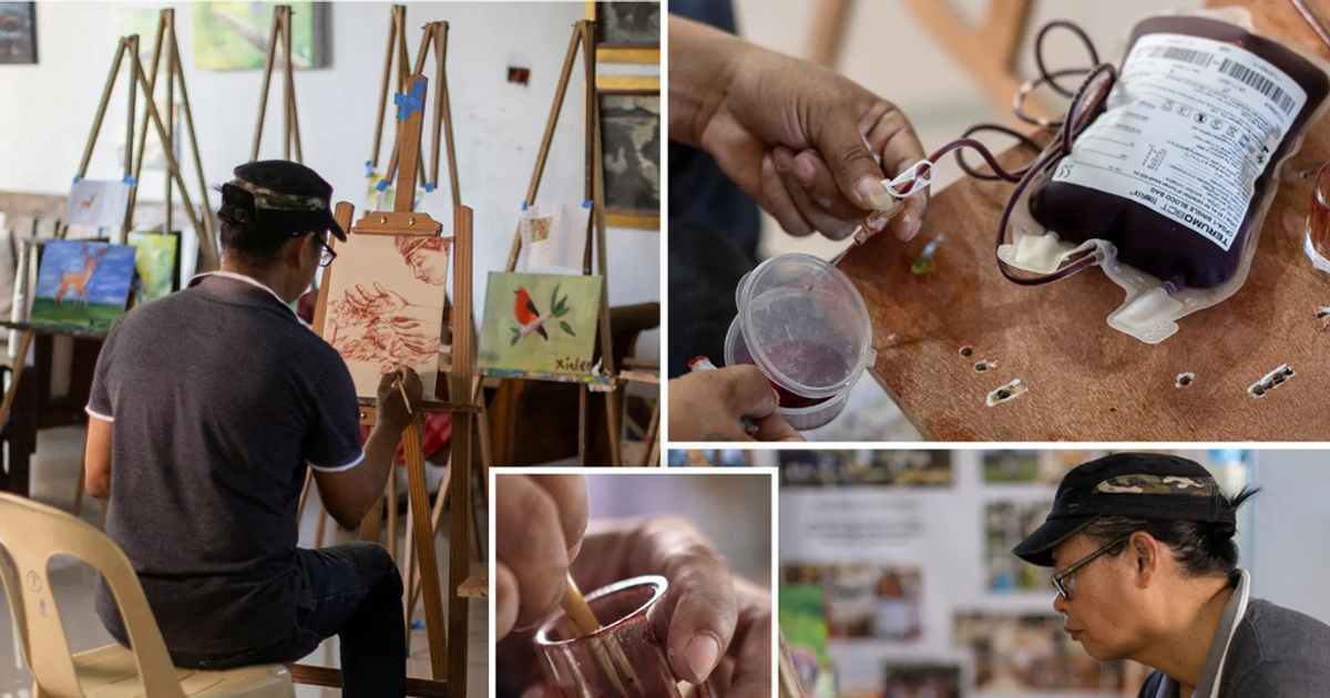 What to know about the world-famous artist who paints with his blood ...