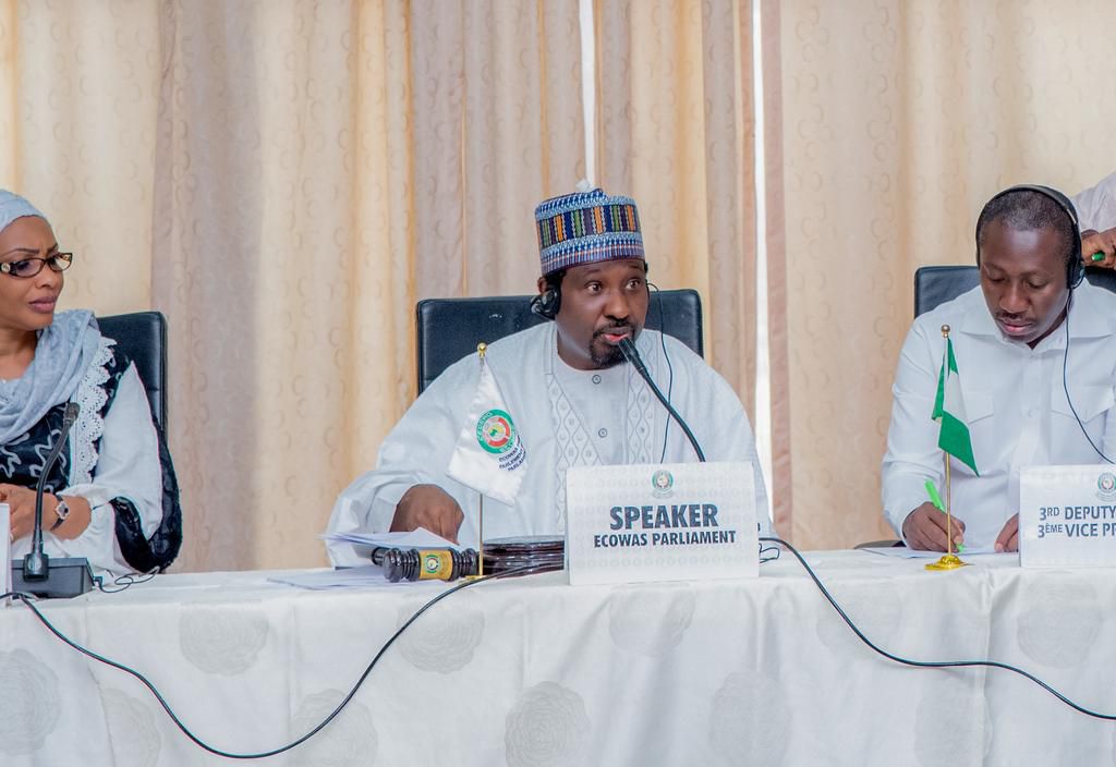 ECOWAS Parliament holds inaugural sitting as Barau emerges acting Speaker | Pulse Nigeria