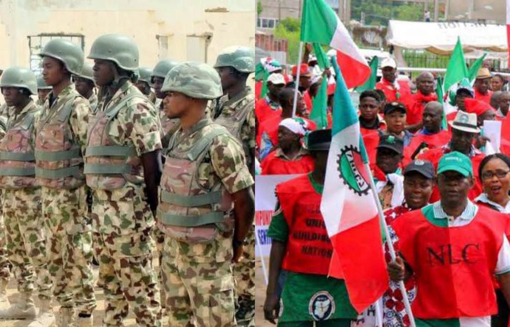 Army reacts as NLC cries out over soldiers’ presence at meeting venue ...