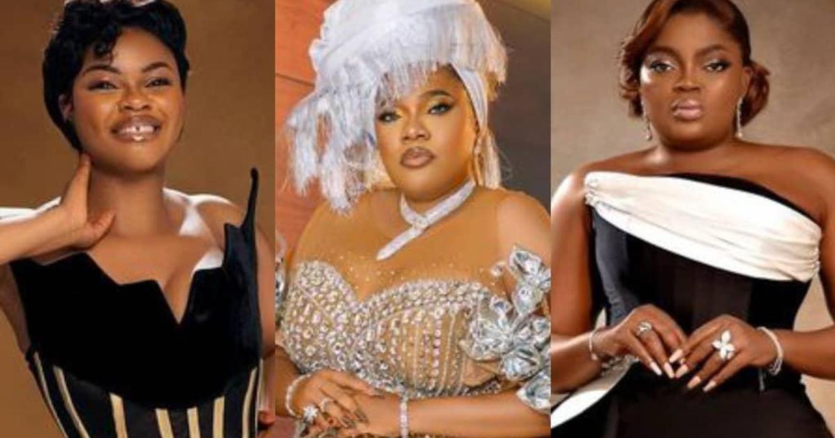 Toyin Abraham's AMVCA praise for Kehinde Bankole sparks rivalry rumours ...