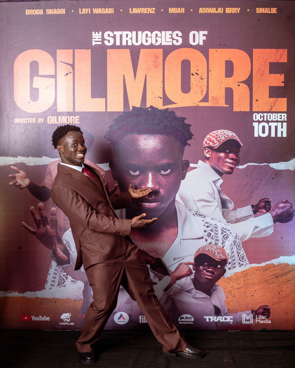 Gilmore joins Lilac Media, unveils short film 'The Struggles of Gilmore' on YouTube | Pulse Nigeria