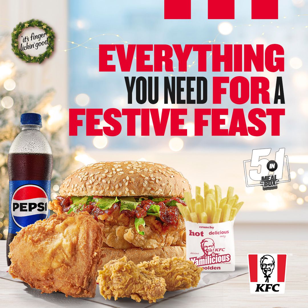 KFC Nigeria launches new festive menu just in time for the holiday season | Pulse Nigeria