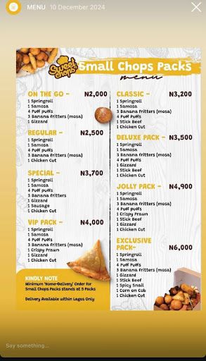 7 Small Chops Vendors in Lagos That Don't Miss | Pulse Nigeria