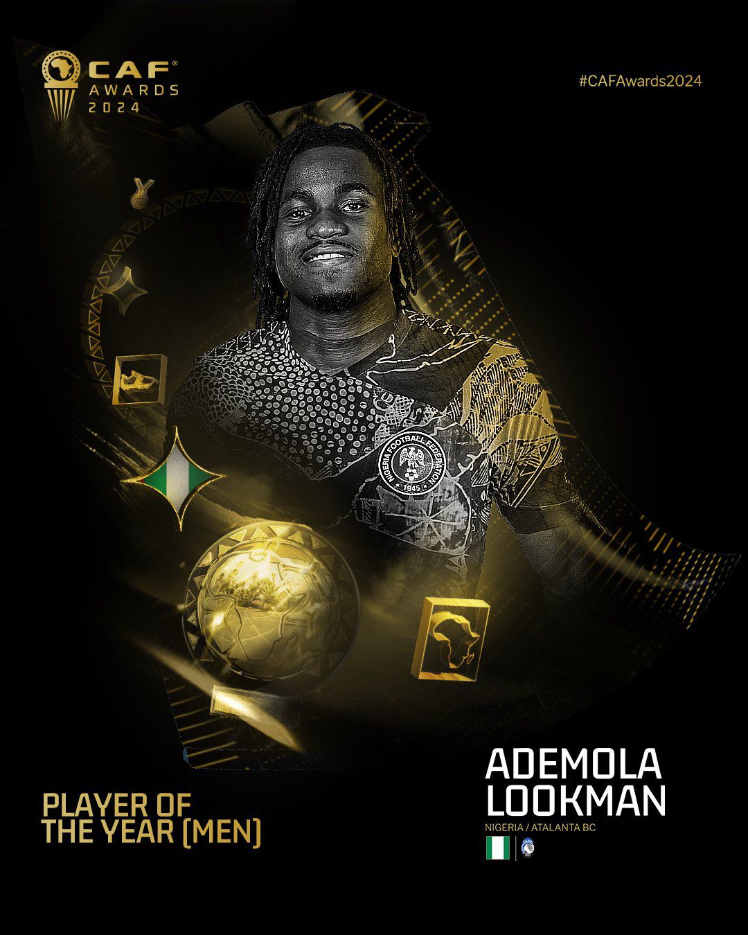 Ademola Lookman remporte le Ballon d’Or Africain 2024 ! | Pulse Sénégal