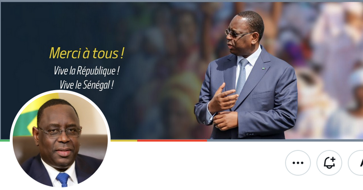 Facebook et X : Macky Sall change de statut | Senegal