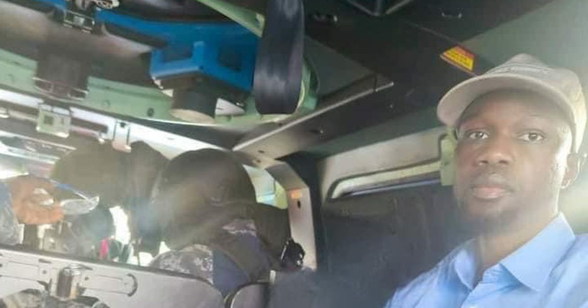 Ousmane Sonko déposé chez lui à la Cité Keur Gorgui | Senegal