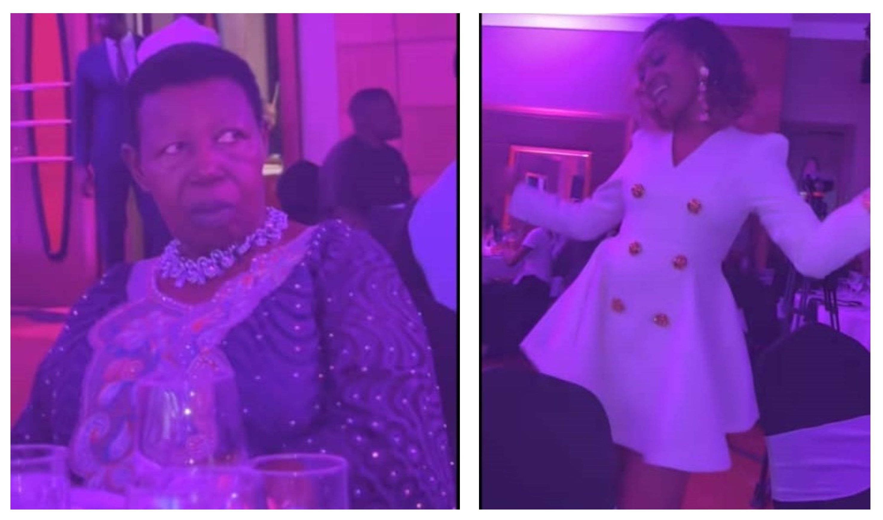 Video: Miria Matembe cringes at Spice Diana’s outfit on stage | Pulse ...