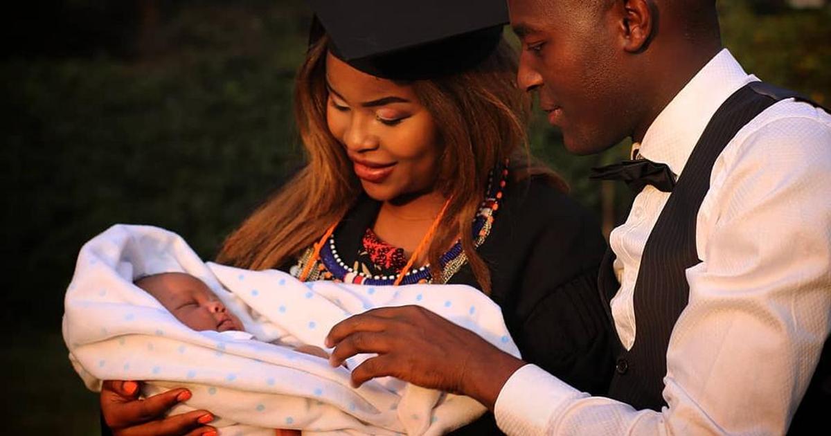 Citizen TV’s Stephen Letoo introduces wife and new born to the world ...