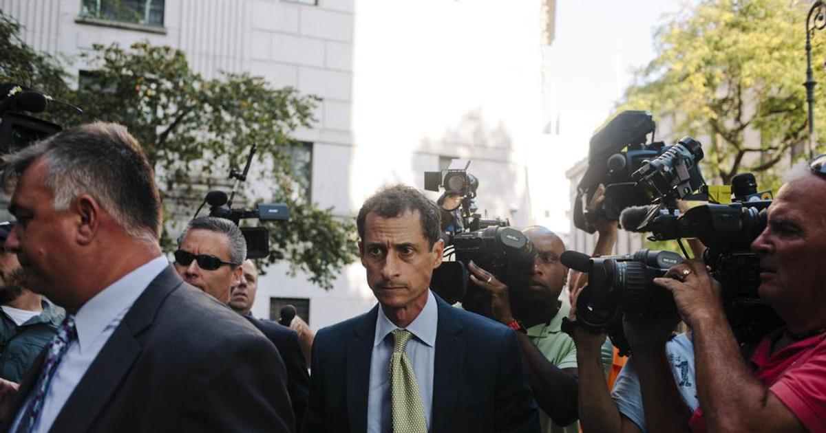 Weiner released after serving 18 months for sexting with a 15-year-old ...