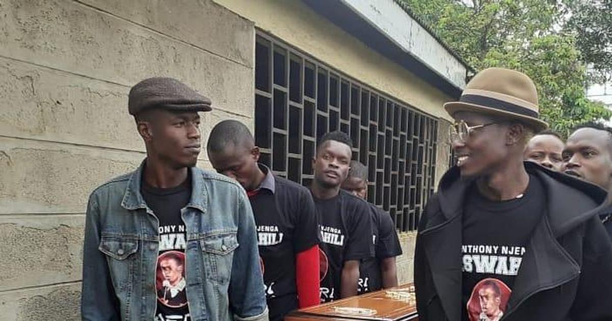 In Photos: Comedian Njenga Mswahili laid to rest at Lang’ata cemetery ...