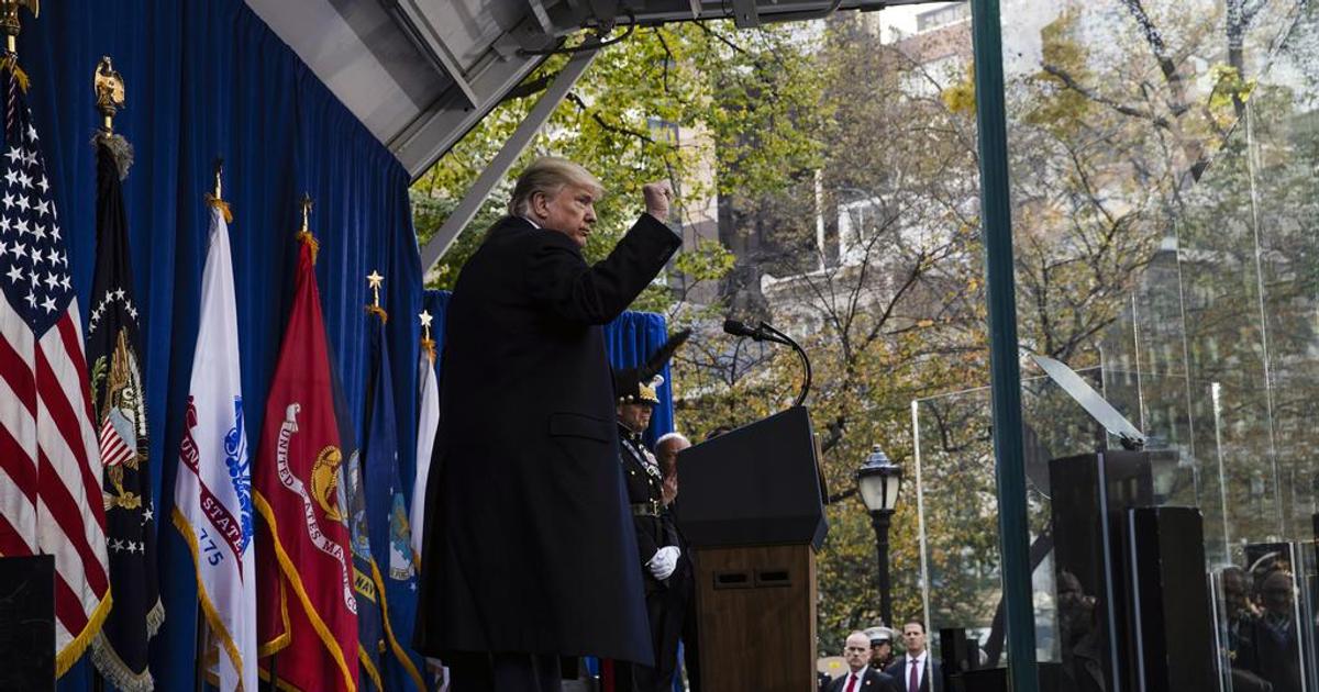 Veterans Day: Trump Returns to New York for Parade, to Cheers and Boos ...