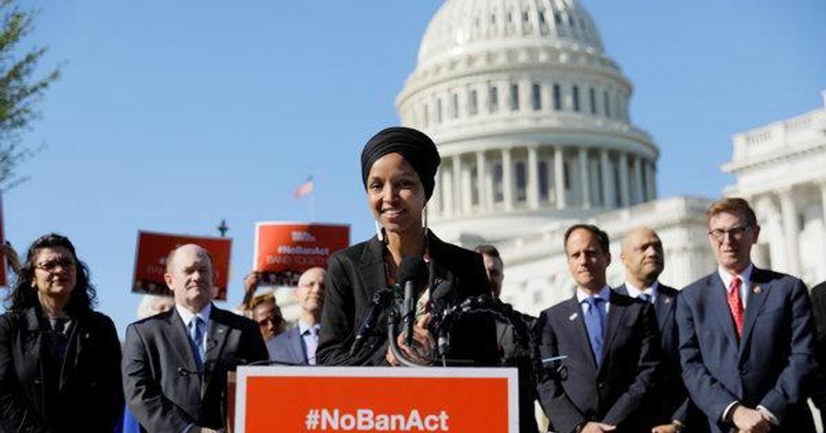 How the 2020 Democrats responded to Trump's attacks on Ilhan Omar ...