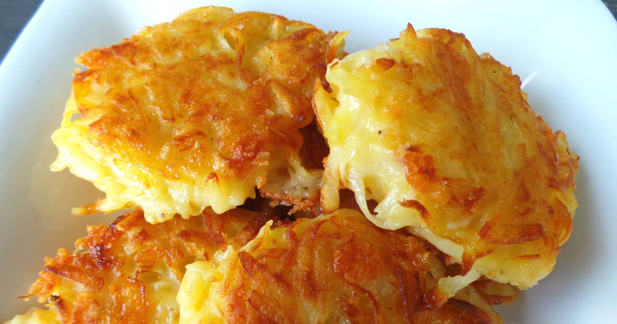 We finally tried this simple hash browns recipe and yes, they are yummy ...