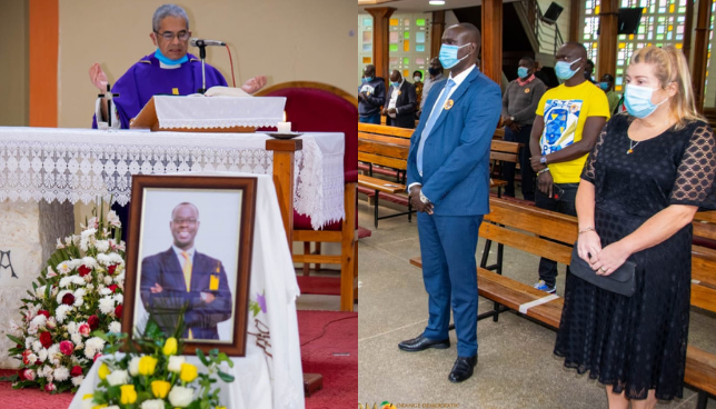 Family and Friends of the late Ken Okoth converge in Church to mark 1 ...