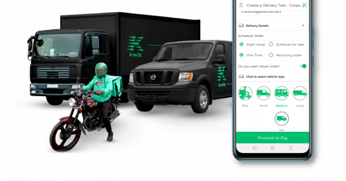 Kwik Delivery expands its delivery service to 4-wheels vehicles ...