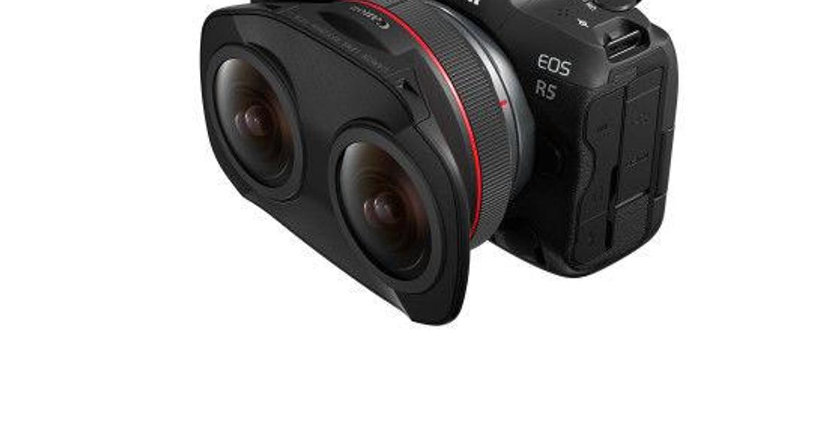 Canon revolutionises 180 VR with its innovative 3D VR system and Canon ...