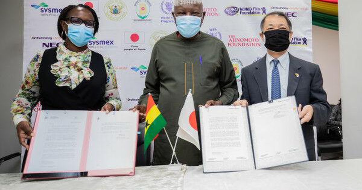 Japan and WFP support public-private partnership for improved health ...