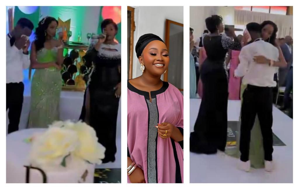 Tears as Carol Nantongo surprises her manicurist at his wedding | Pulse ...