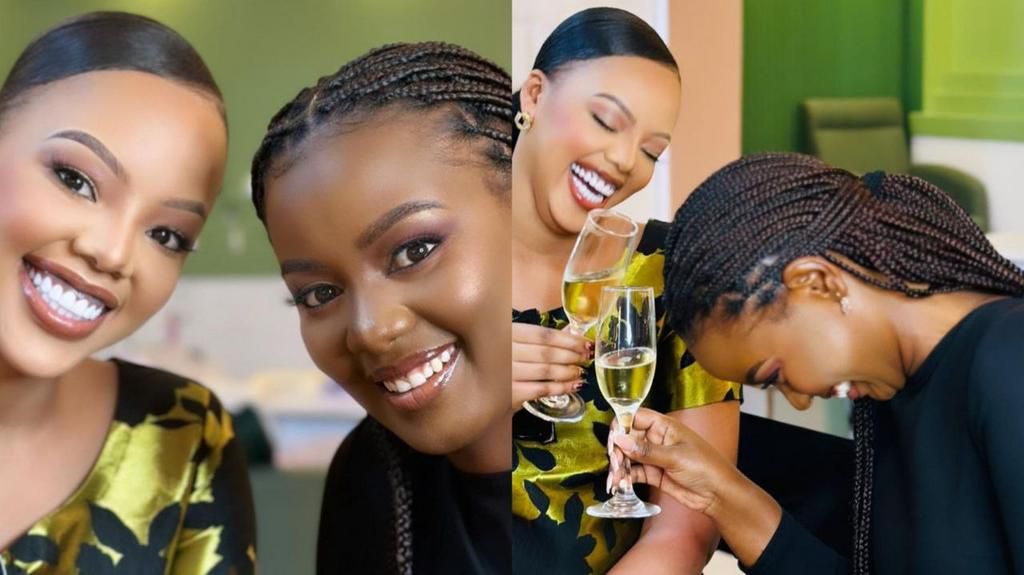 Video: Ex-Miss Rwanda Jolly Mutesi hangs out with Mbidde's wife Phiona ...