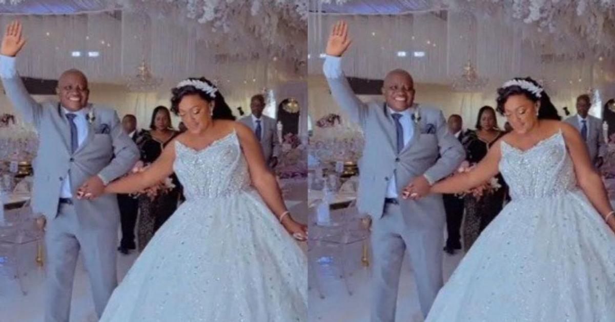 Video: Inside tycoon-studded wedding of couple Hamis gave Shs100 ...