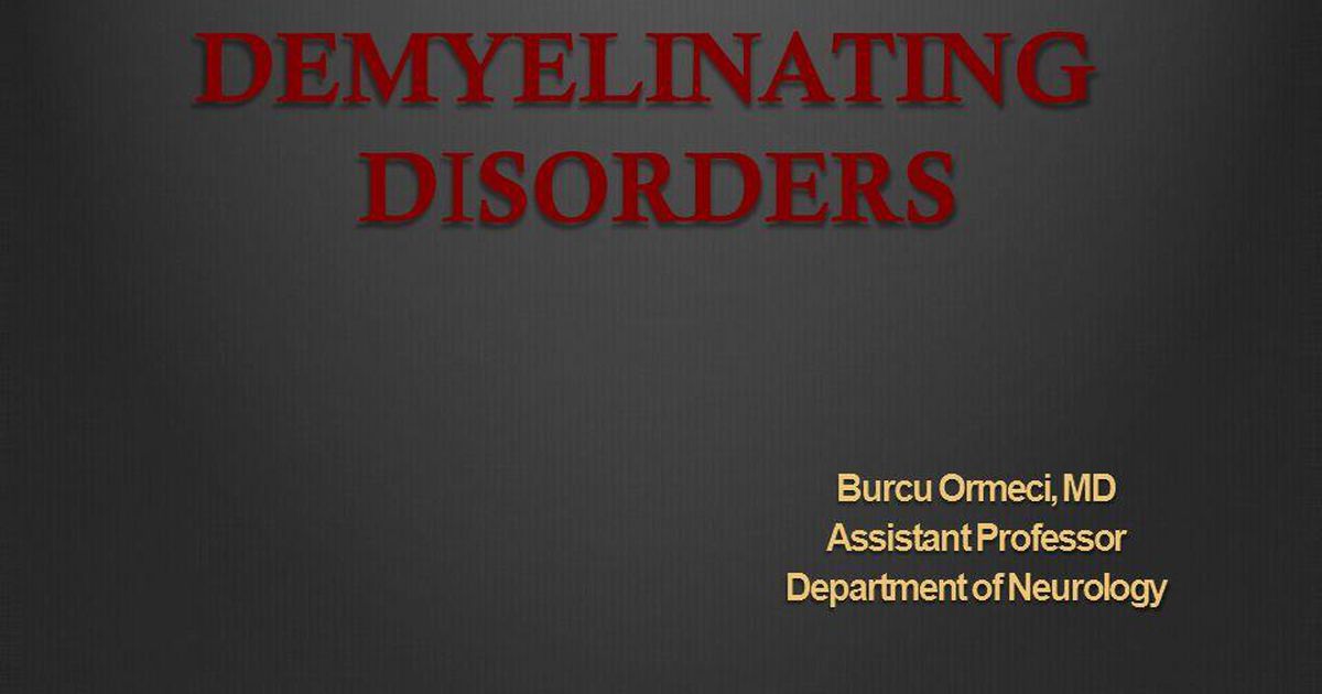 What is Demyelination?: Causes, symptoms and treatments | Pulse Uganda