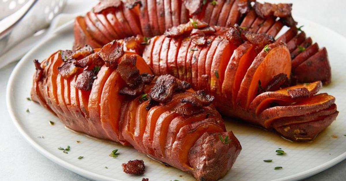 Hands-off preparation of mouth-watering sweet potatoes for easy lunch ...