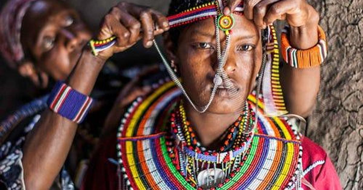 The tribe where father spits on daughter for goodluck and prosperity ...