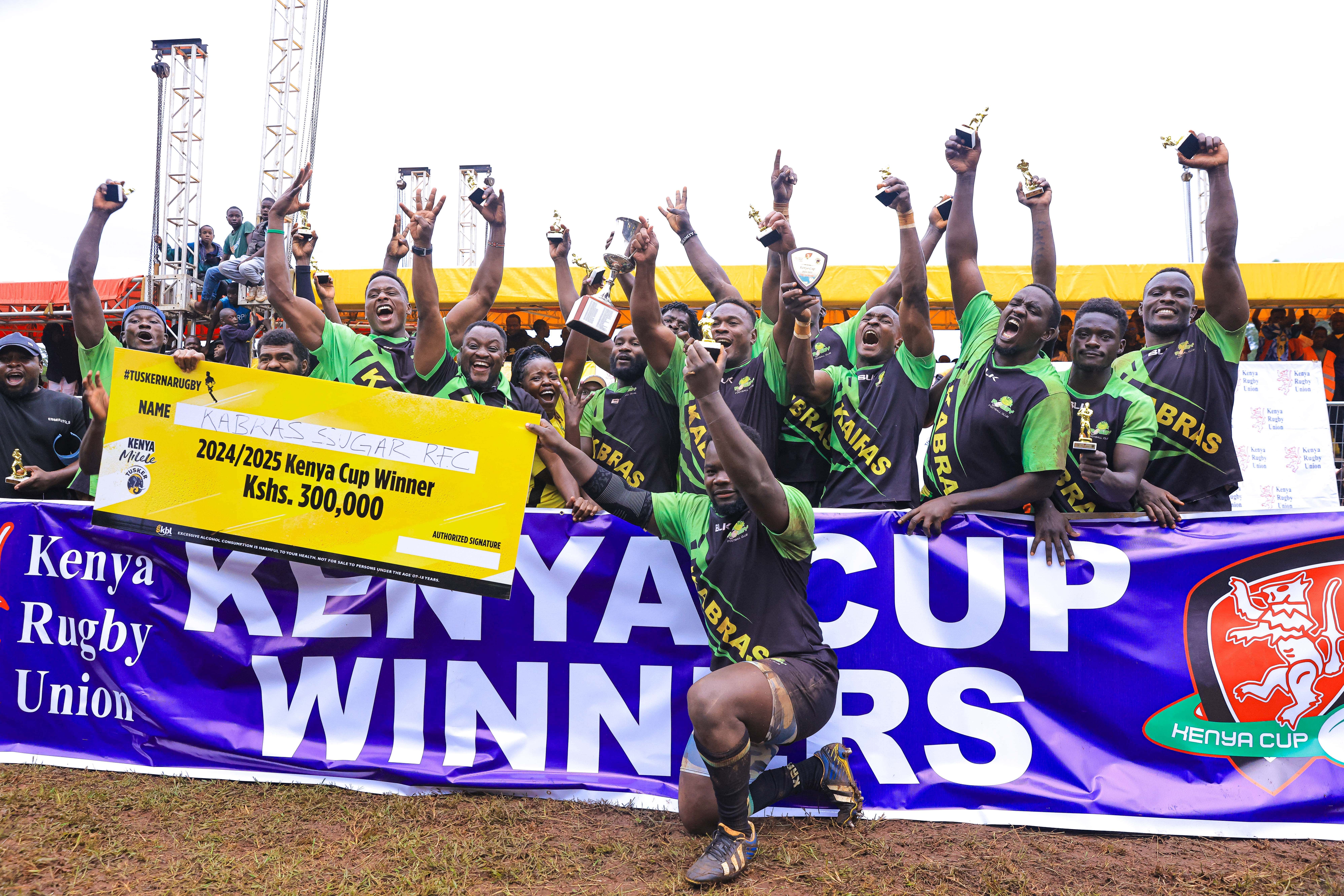 Kabras joins Kenyan rugby greats with record held by only 3 other RFC teams | Pulselive Kenya