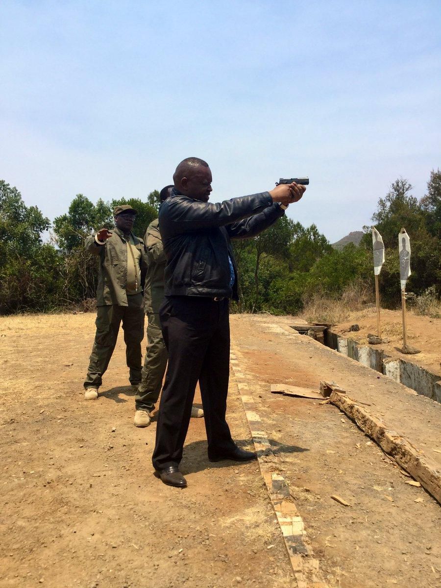 DCI boss George Kinoti shows off his shooting skills [Video ...