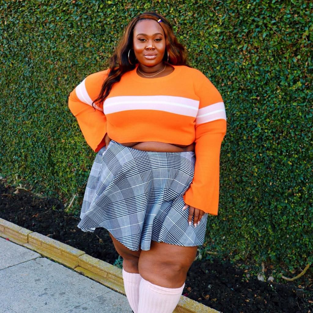 This gorgeous plus sized model will make you feel proud to be fat ...