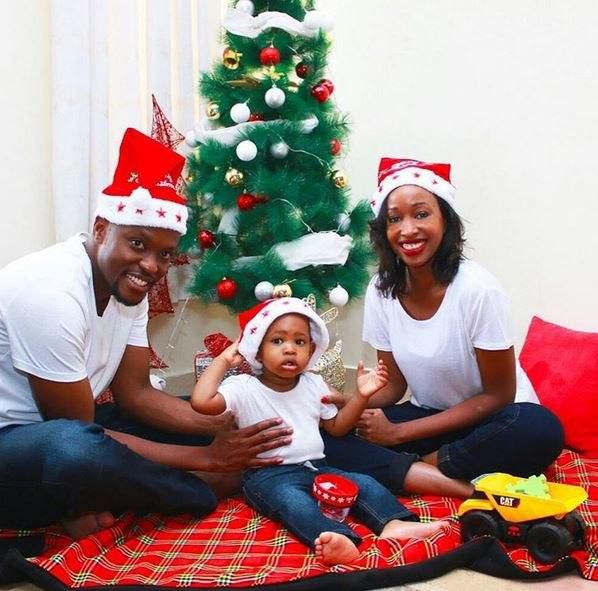 Janet Mbugua, Eddie Ndichu and Baby Huru step out in style during Baby ...