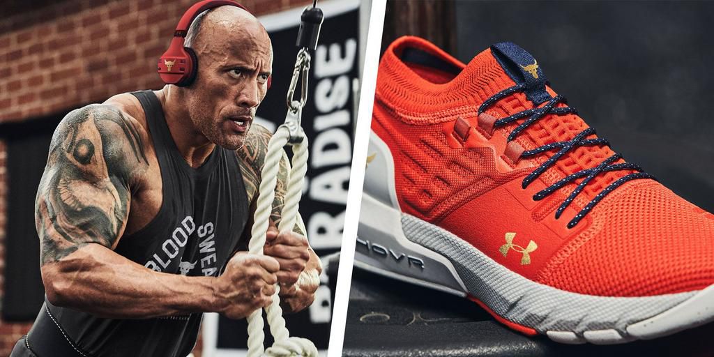 The Rock's New Training Shoe Is Here to Take Names and Crush PRs ...