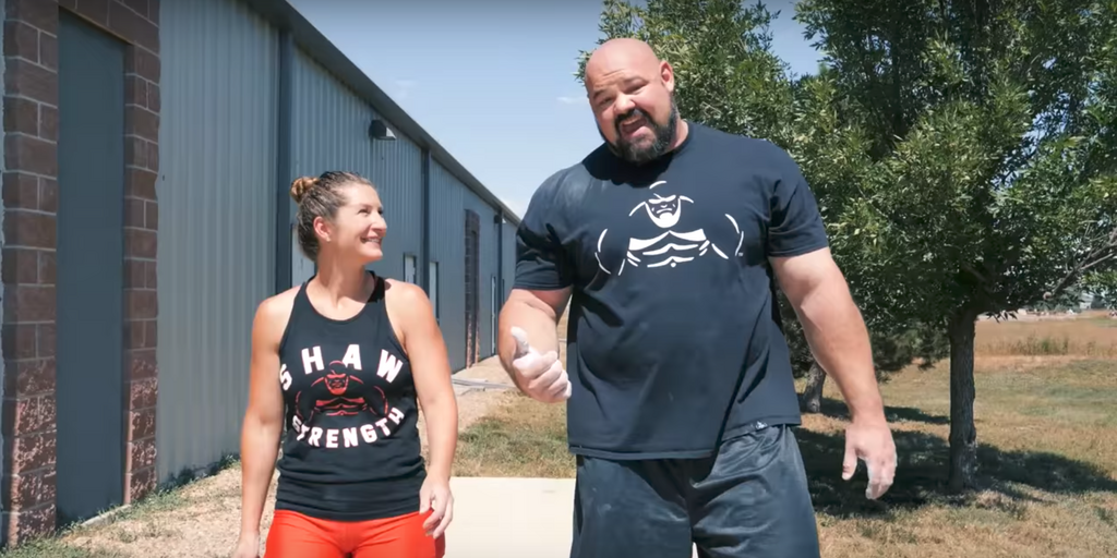 Strongman Brian Shaw Just Took On His Wife in a Workout Contest Well ...