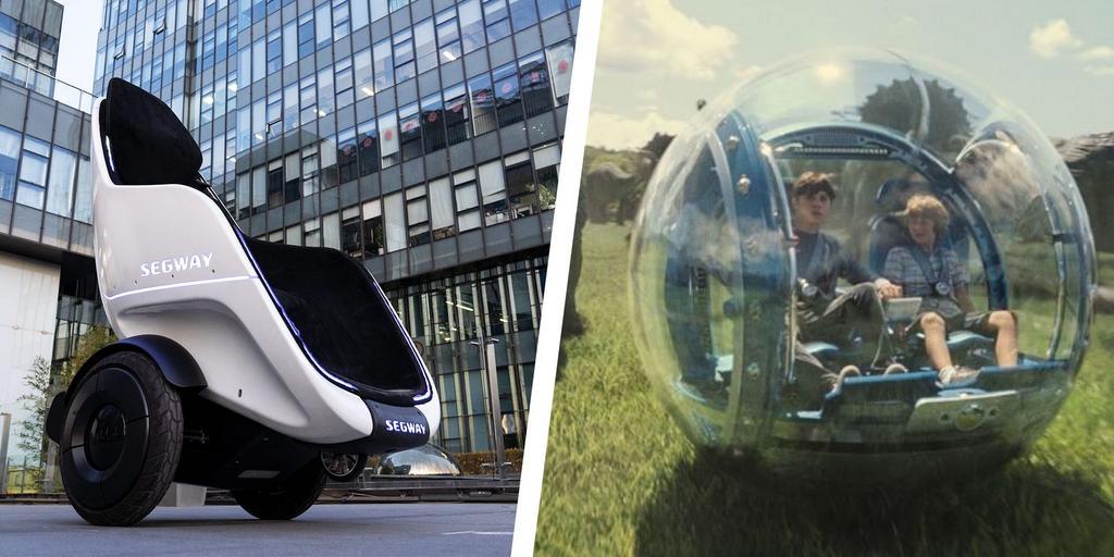 Segway’s S-Pod Is Inspired by the Gyrosphere from ‘Jurassic World ...