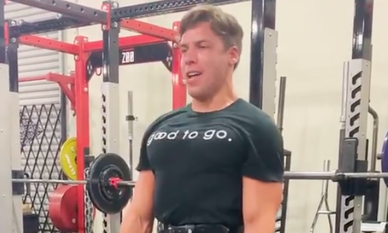 Watch Arnold Schwarzenegger's Son Joseph Baena Show Off His 400-Pound Deadlift | Pulselive Kenya