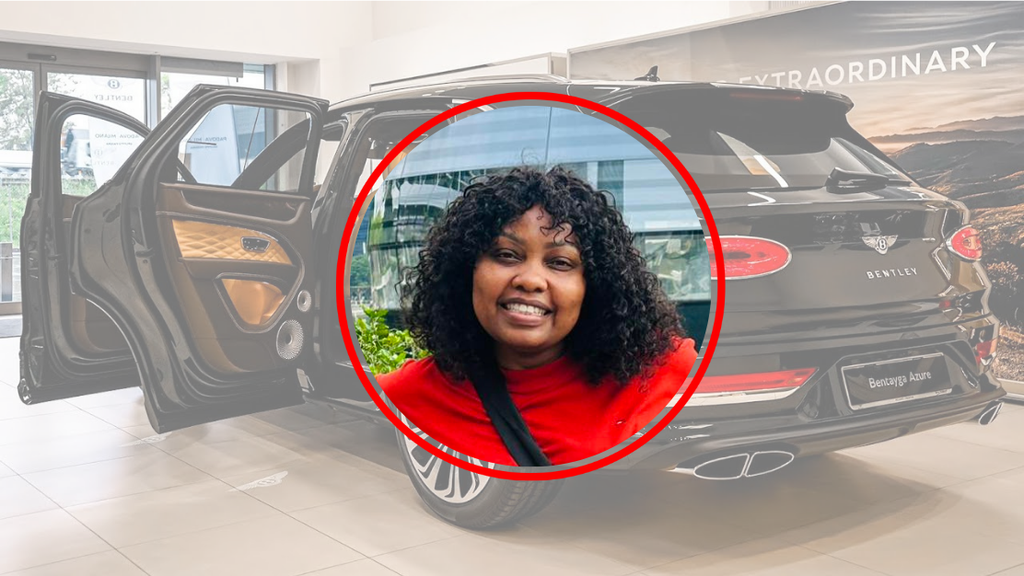 Millicent Omanga takes new Sh20M Bentley Bentayga SUV for a ride [Video ...