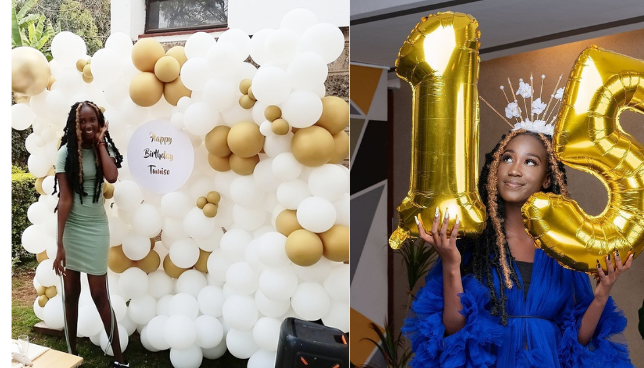 Wahu & Nameless throws an exquisite Party for daughter Tumiso as she ...