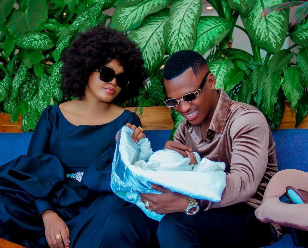 Actress Wolper reveals son's face for the first time after landing ...