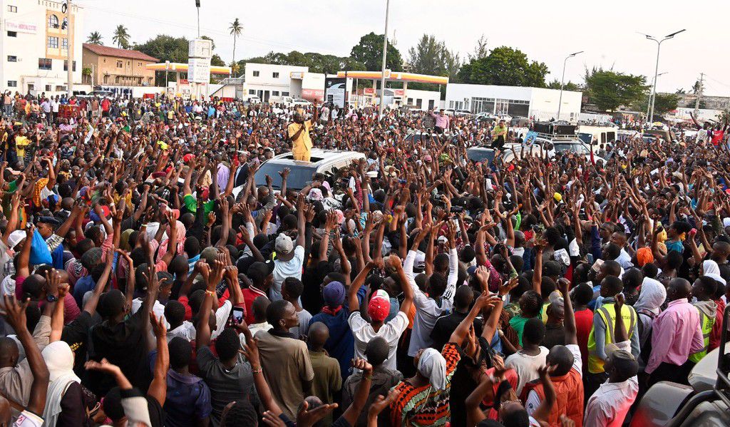 Ruto receives overwhelming welcome in Mombasa [Video] | Pulselive Kenya