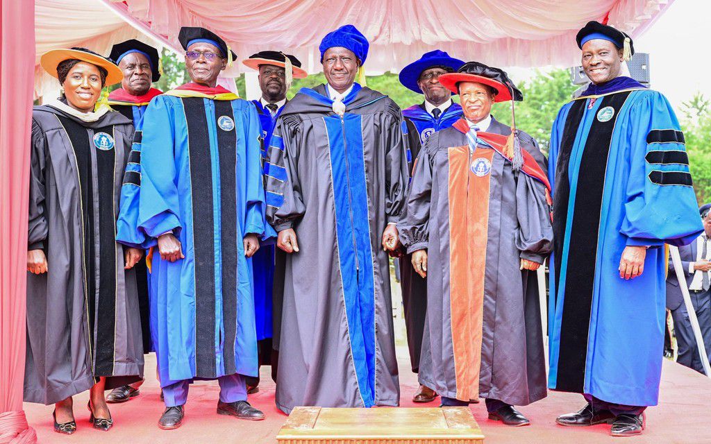 Ruto awarded Honorary Doctorate, announces Sh60Million grant for ...