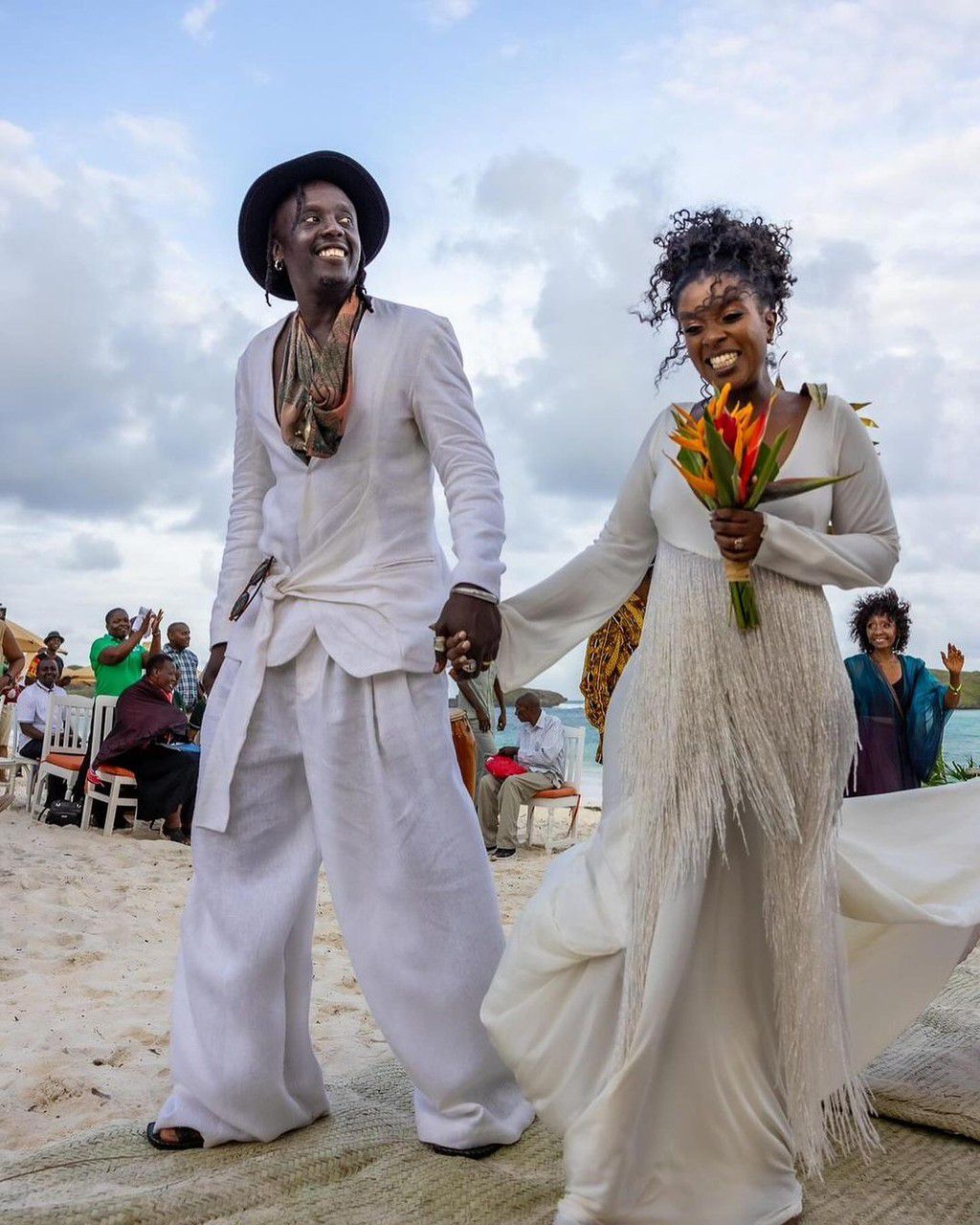 Art meets love: Emmanuel Jambo & Katungulu Mwendwa wed in intimate ...