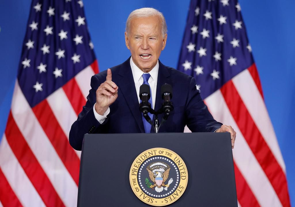 President Joe Biden quits U.S. presidential race in hearfelt statement ...
