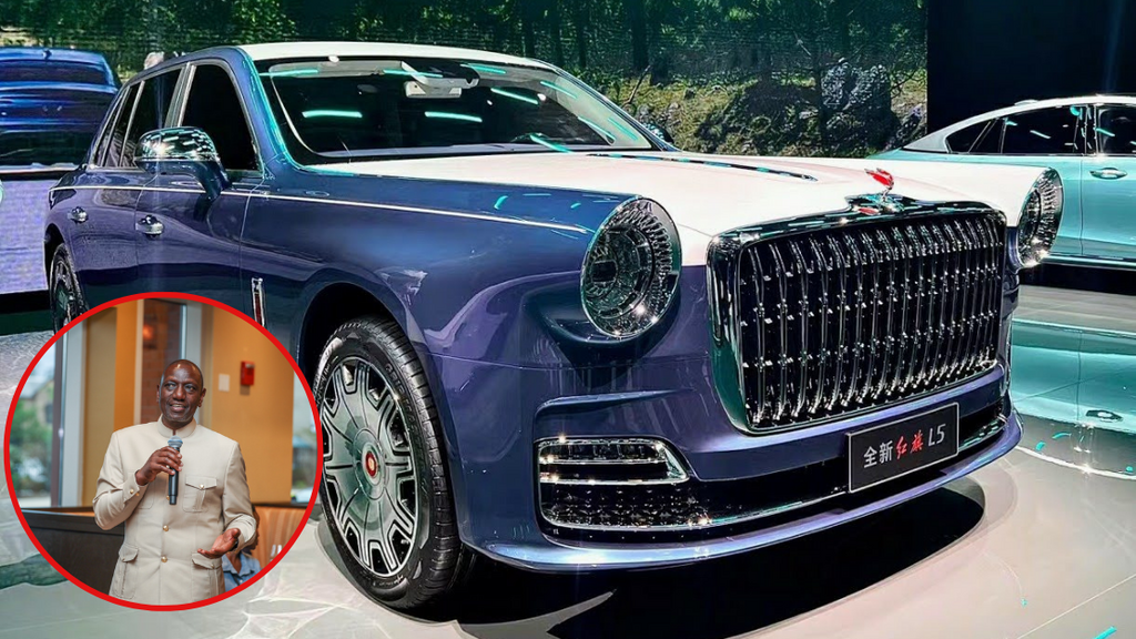 Qualities of China's most expensive car that ferried Ruto | Pulselive Kenya