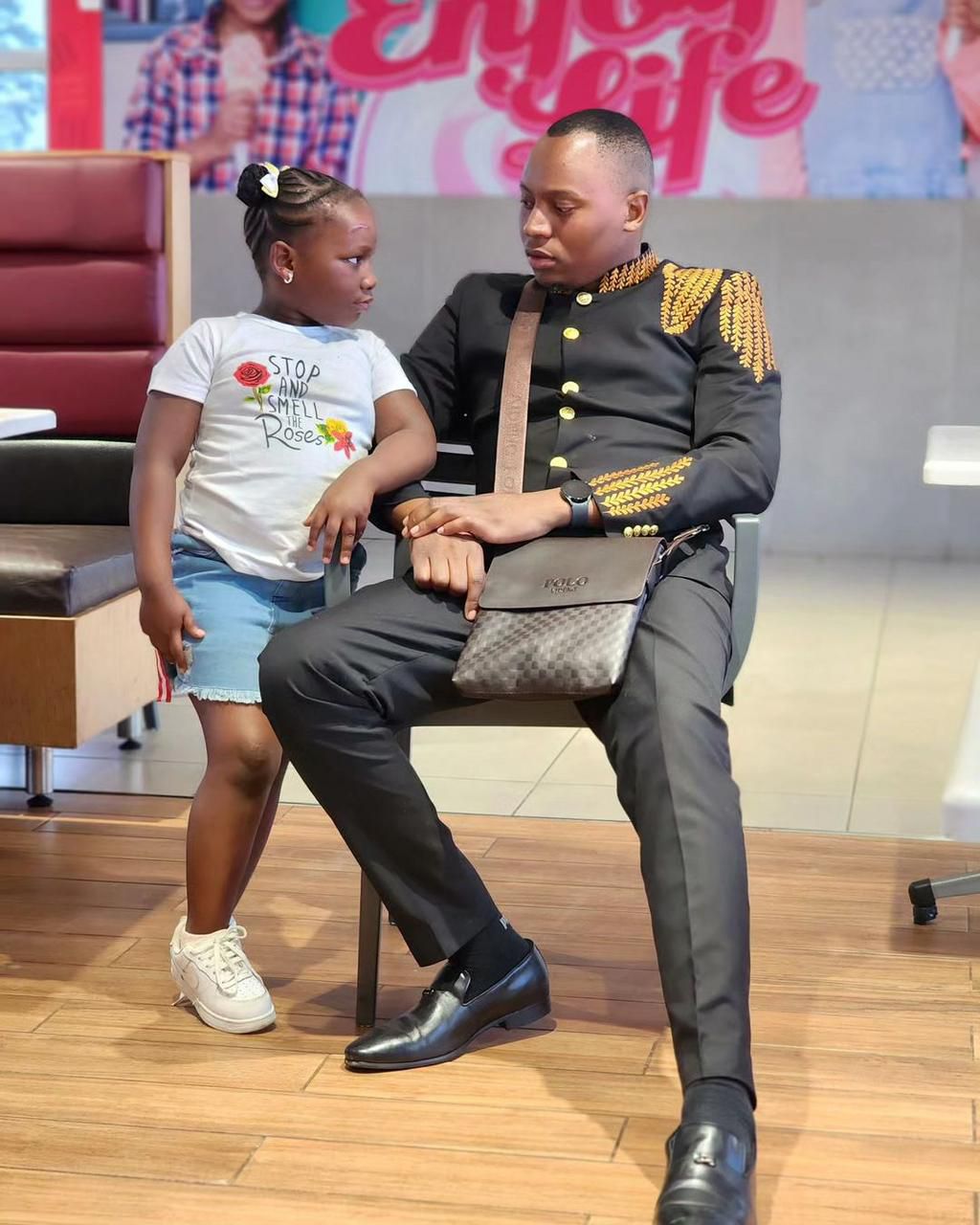 Baba Talisha in tears after learning his daughter may lose vision in ...