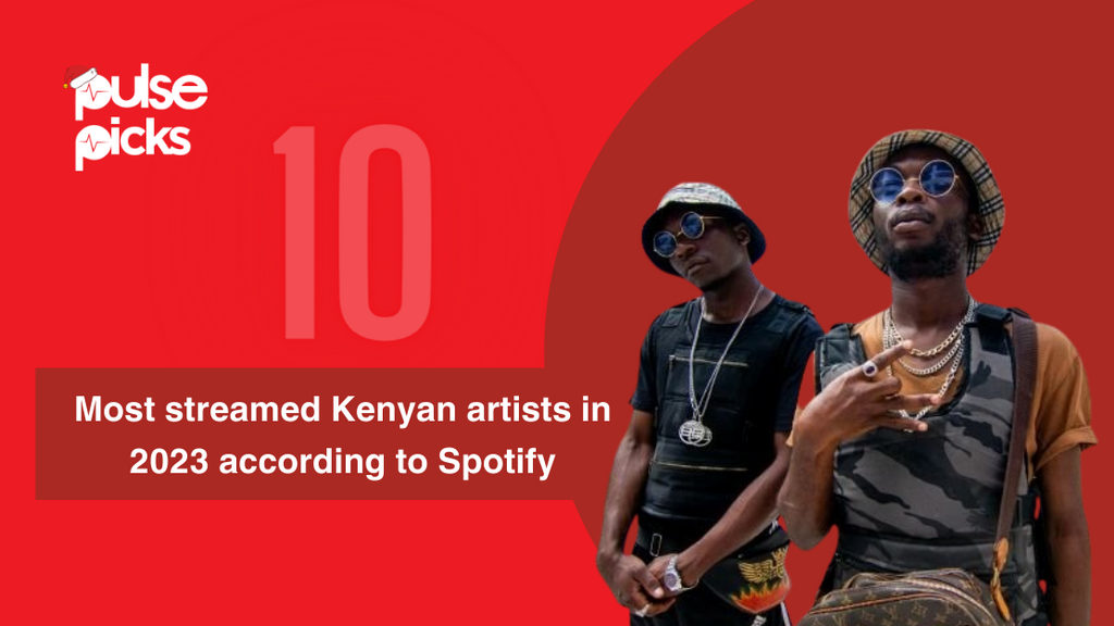 Top 10 most streamed Kenyan artists in 2023 according to Spotify [Pulse Picks] | Pulselive Kenya