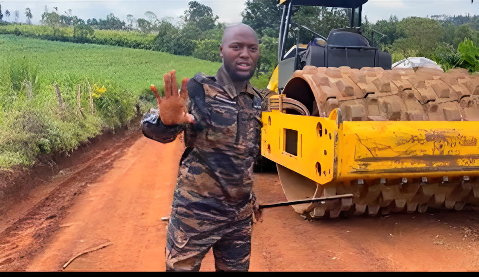 Stephen Letoo builds new road to his home ahead of thanksgiving ...