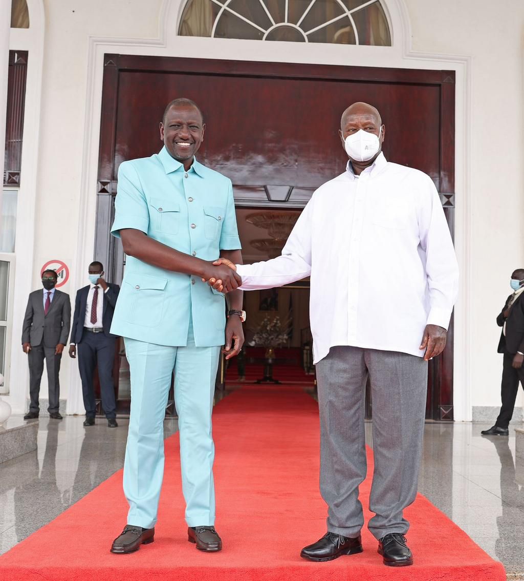 Ruto meets Museveni days after Uhuru's visit to State House Uganda | Pulselive Kenya