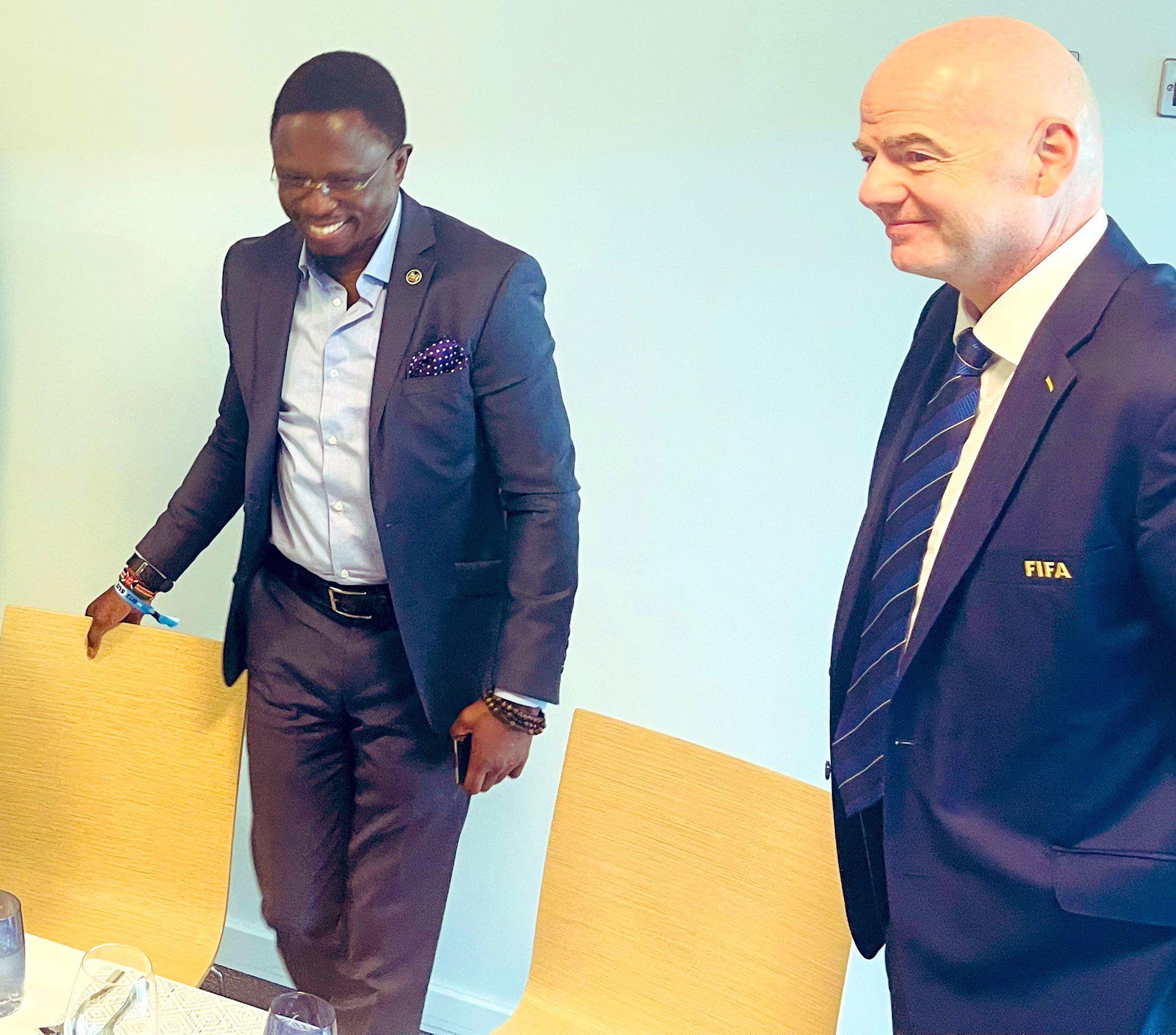 Signs of hope as Ababu Namwamba meets FIFA President in Qatar - Pulse ...
