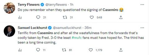 'Best CDM in the World' - Reactions as Manchester United fans laud ...